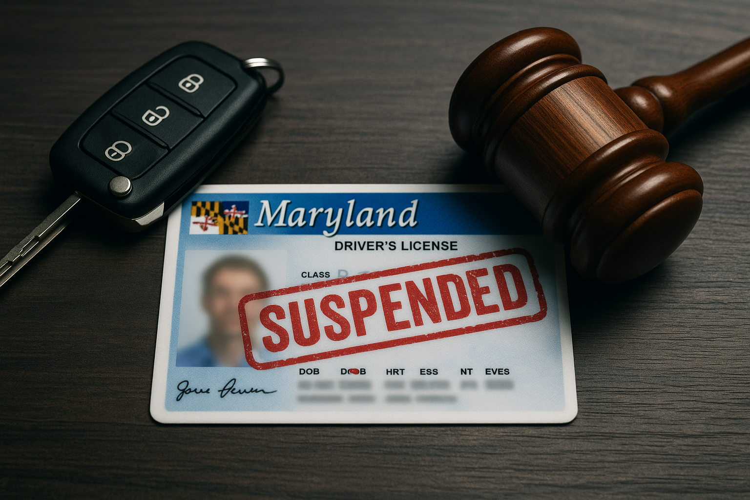 Maryland Suspended License Lawyer - David R. Waranch